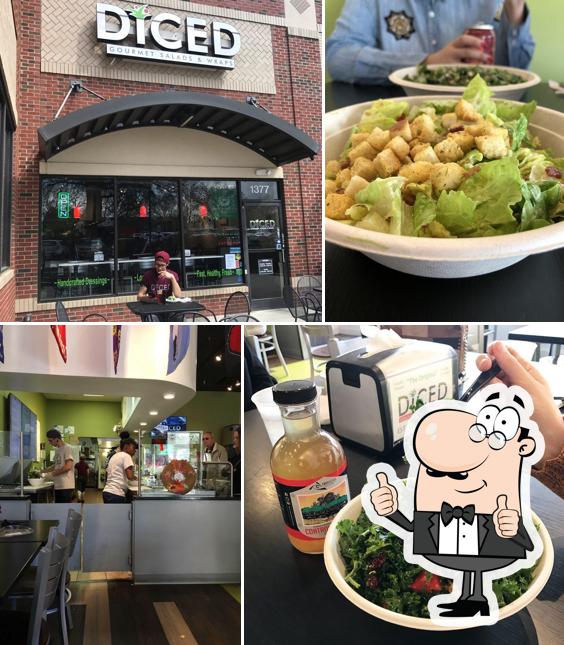DICED Salads, Wraps & Bowls - Cary, 1377 Kildaire Farm Rd in Cary ...