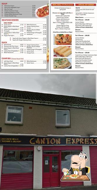 Canton Express, Tranent - Restaurant menu, prices and reviews