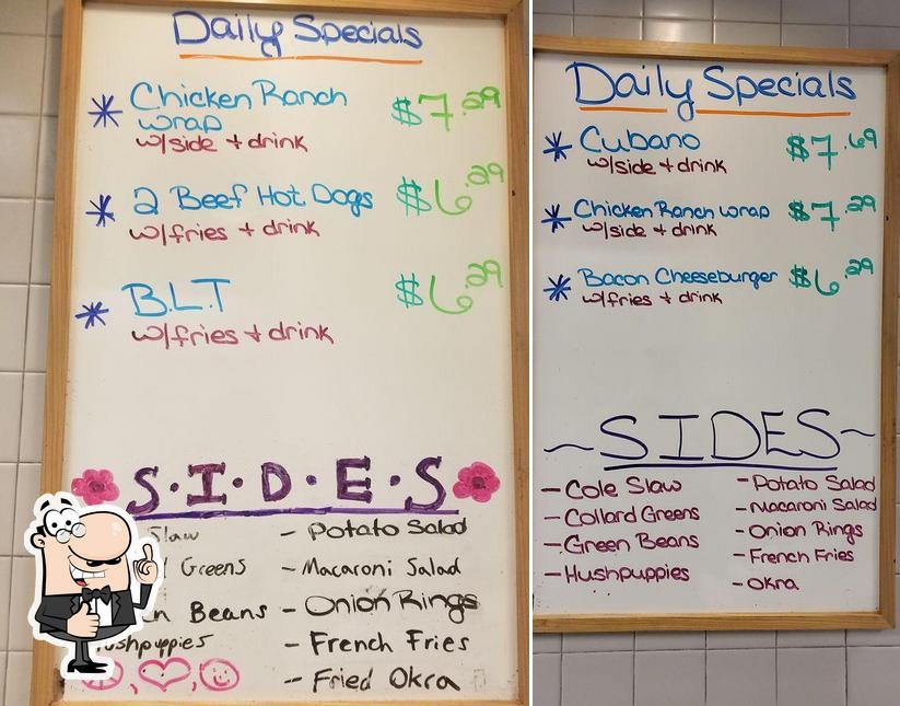 Smiley's Grill in Charlotte - Restaurant menu