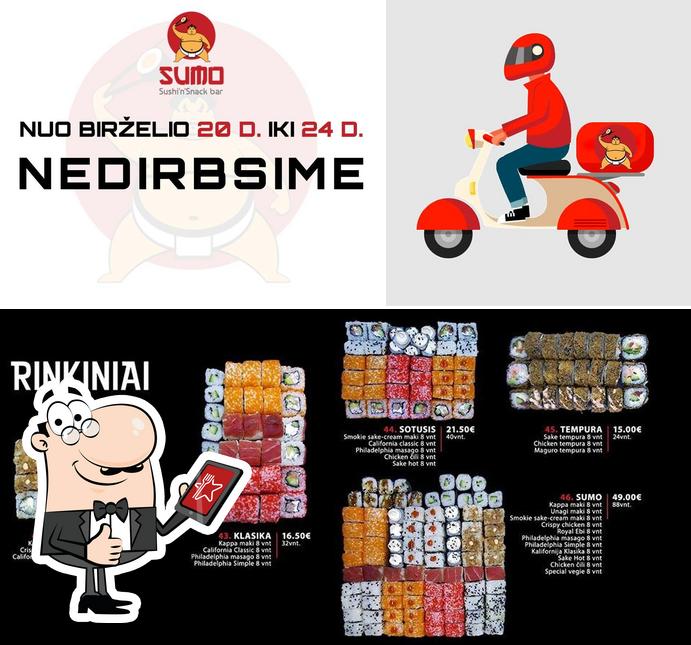 SUMO Sushi 'n' Snack bar, Plungė - Restaurant menu, prices and reviews