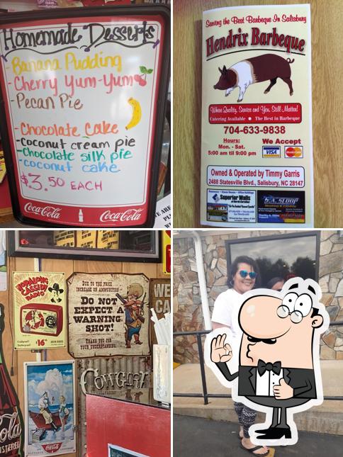 Hendrix Bar-B-Que, 2488 Statesville Blvd in Salisbury - Restaurant menu ...
