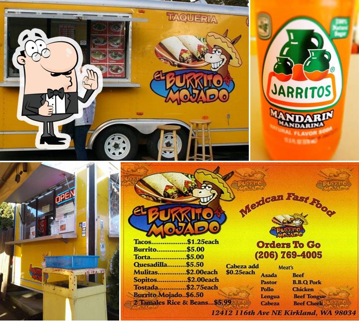 Restaurante El Burrito Mojado, Kirkland, 116th Ave NE - Carta del ...