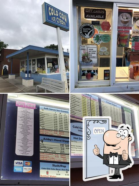 Cold Cow Ice Cream in Saint Clair Shores - Restaurant menu and reviews