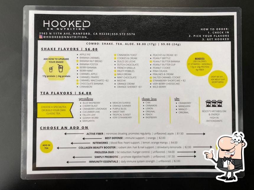 Hooked On Nutrition in Hanford - Restaurant reviews