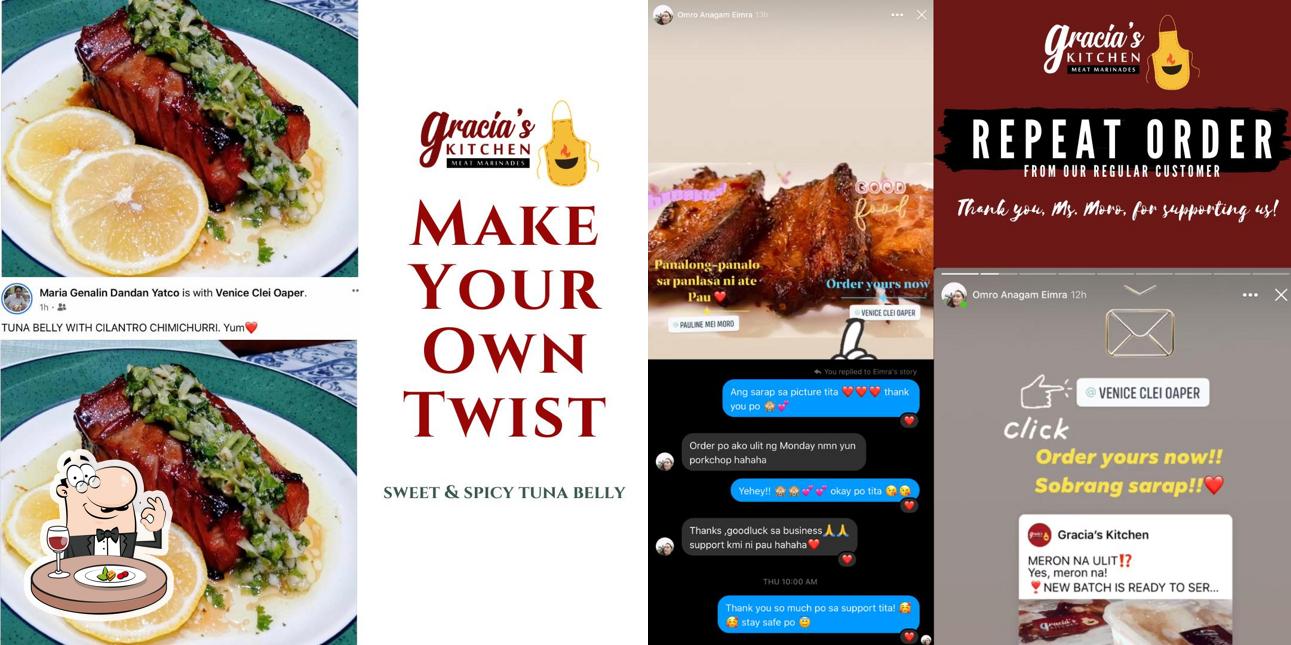 Gracia's Kitchen, Parañaque - Restaurant menu, prices and reviews