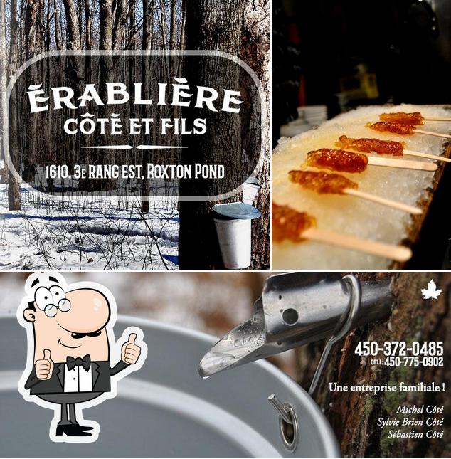 Érablière Côté & Fils in Canada - Restaurant menu and reviews