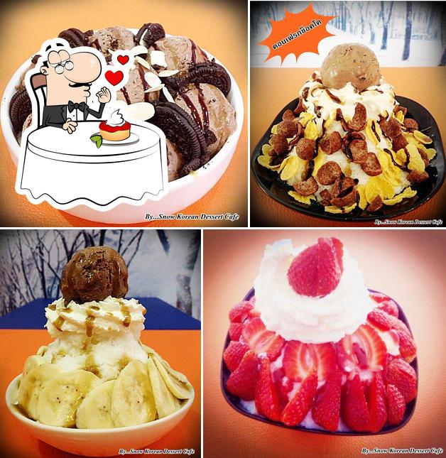 Snow Korean Dessert Cafe, Bang Pla Soi