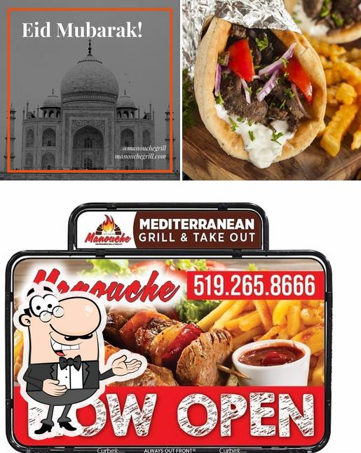 Manouche Express Mediterranean Grill in Guelph - Restaurant menu and ...