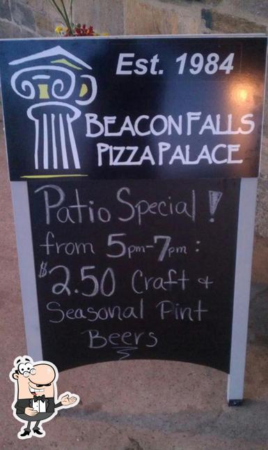 Beacon Falls Pizza Palace in Beacon Falls - Restaurant menu and reviews