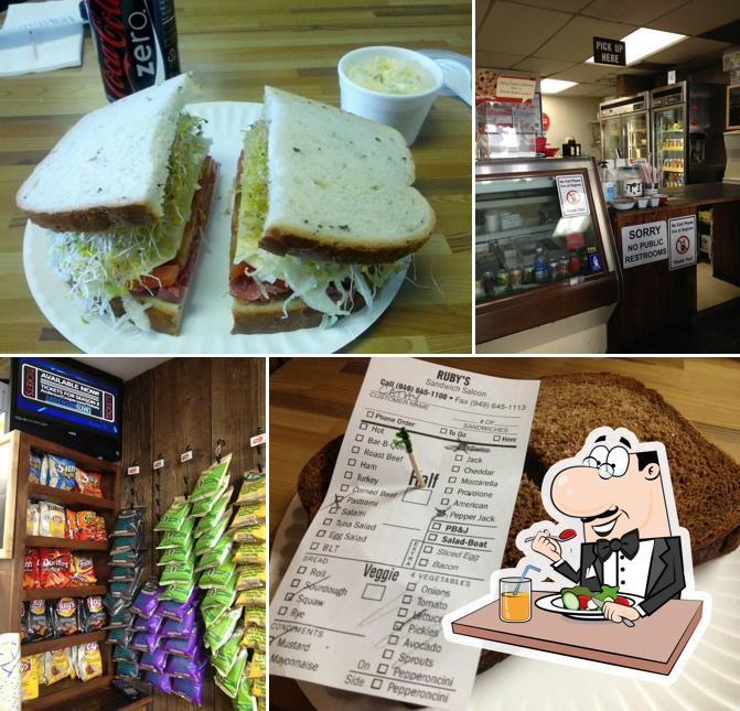 Ruby's Sandwich Saloon in Costa Mesa - Restaurant menu and reviews