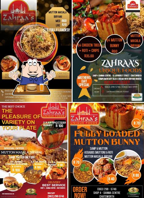 Zahraa's Unique Food, Chatsworth - Restaurant menu, prices and reviews