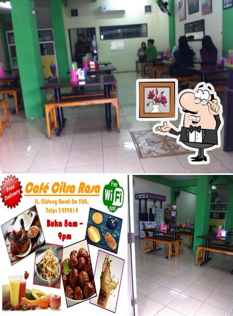 Cafe Citra Rasa, Jakarta, Jl. Cideng Barat - Restaurant menu
