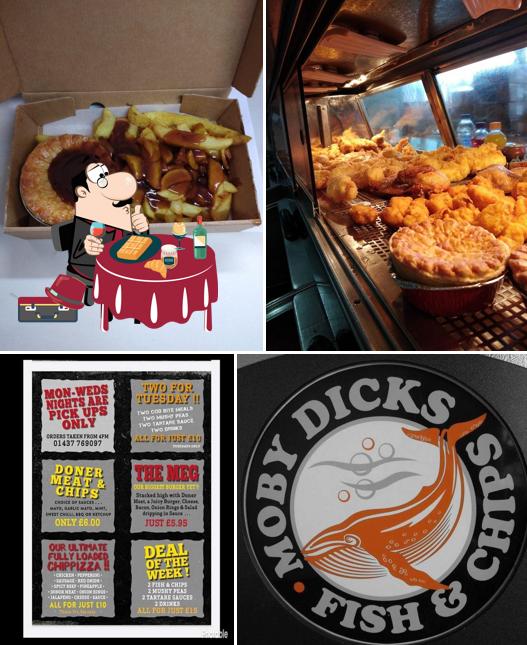 Moby Dicks Famous Fish and Chips, Haverfordwest - Restaurant menu ...