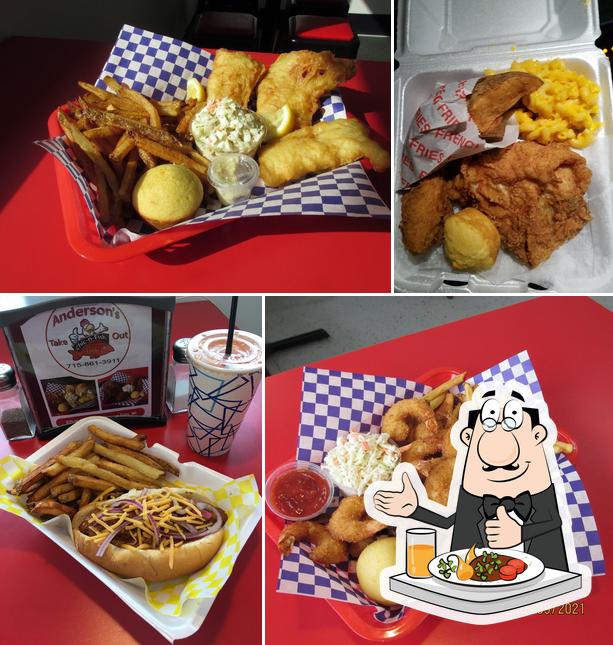 Anderson's Chic-n-Fish, Chippewa Falls - Restaurant menu, prices and ...
