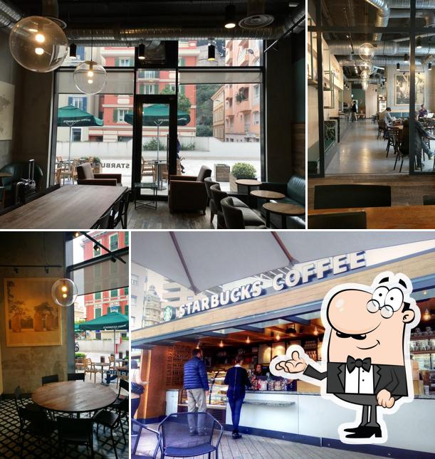 Starbucks cafe, Monaco-Ville, Les Jardins d'Apolline - Restaurant menu ...
