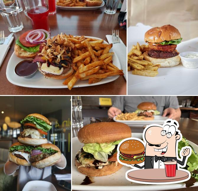 Bin 4 Burger Lounge, 2996 Granville St in Vancouver - Restaurant menu ...