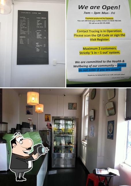 Charlie Boys Coffee Bar, Auckland - Restaurant menu, prices and reviews