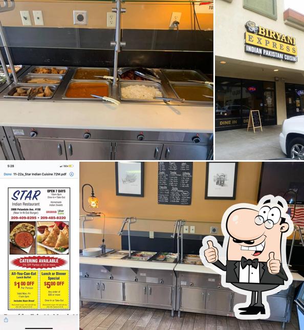Star Indian restaurant in Modesto - Restaurant menu and reviews