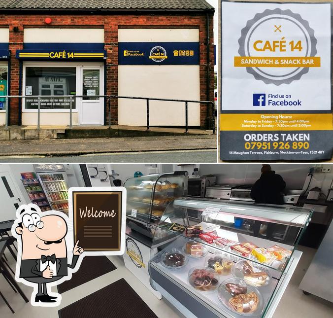 Café 14 Sandwich & Snack Bar, Stockton-on-Tees - Restaurant menu ...