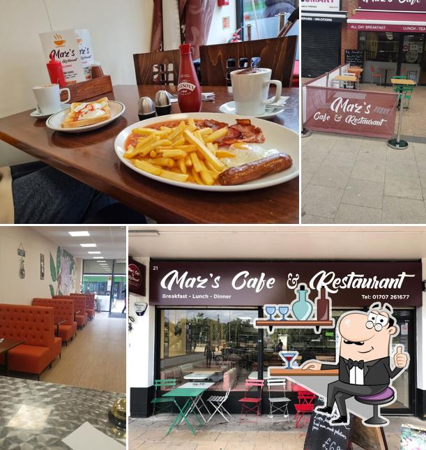 Maz’s Cafe & Restaurant, Hatfield - Restaurant menu, prices and reviews