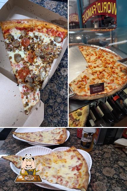 Mega Pizza, 865 Collins Ave C in Miami Beach - Restaurant menu and reviews