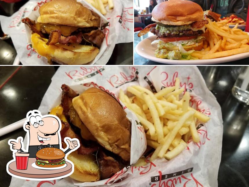 Ruby's Diner, 100 Citadel Dr #222 in Commerce - Restaurant menu and reviews