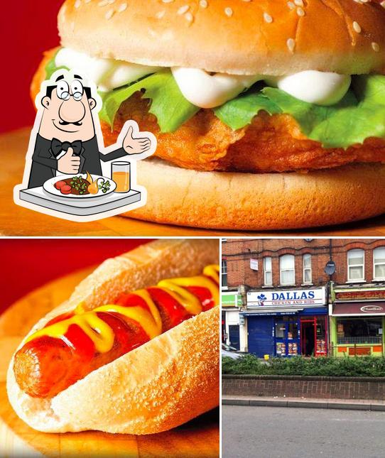Dallas Chicken & Ribs, 52 Battersea Park Road in London - Restaurant menu