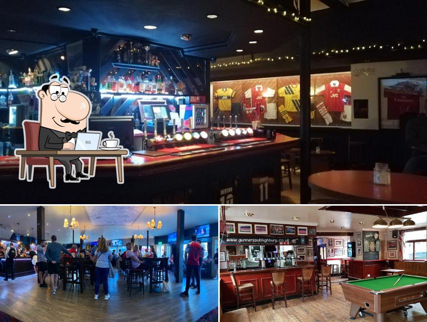 The Gunners Pub, London, Arsenal - Restaurant menu, prices and reviews