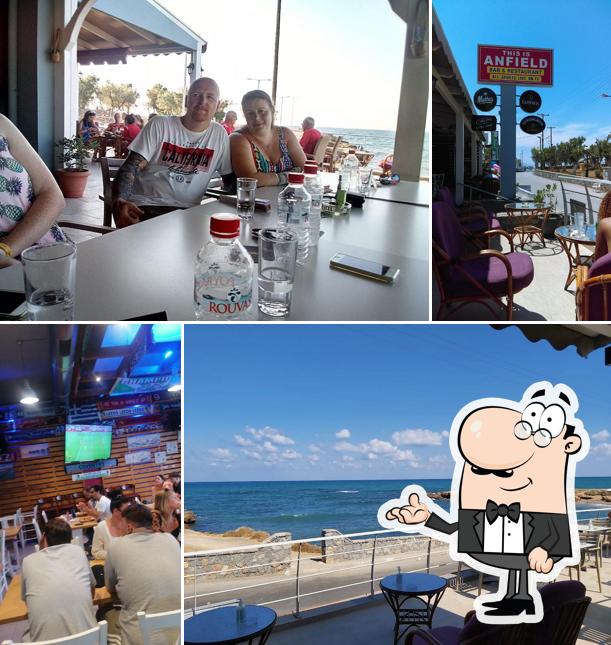 Anfield bar, Kato Gouves - Restaurant reviews