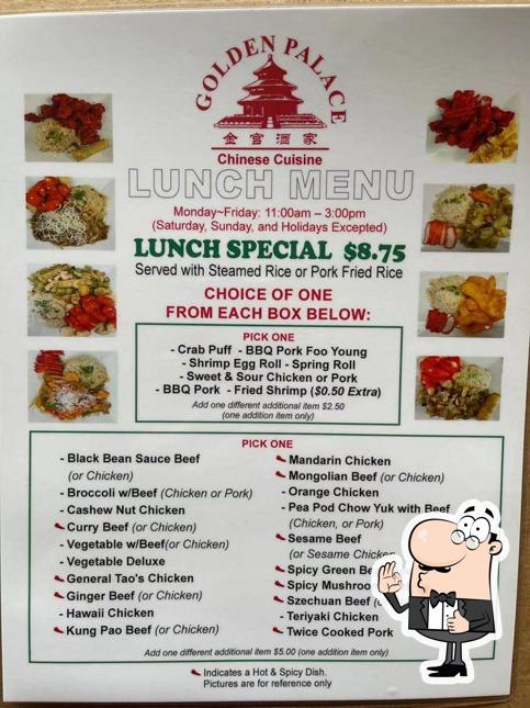 Golden Palace Restaurant, 175 S Hwy 395 in Hermiston - Restaurant menu ...