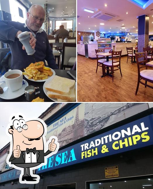 The Sea • Fish & Chips • Halal, 1 Foxhall Rd in Blackpool - Restaurant ...