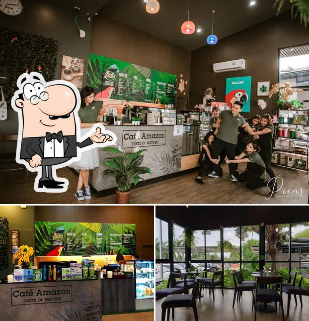 Café Amazon ปตท.นงลักษณ์ บริการ cafe, Krap Yai - Restaurant reviews