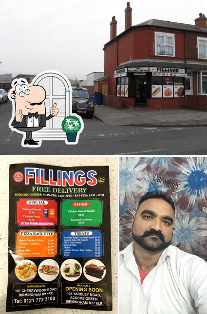 Fillings, Birmingham - Restaurant menu, prices and reviews