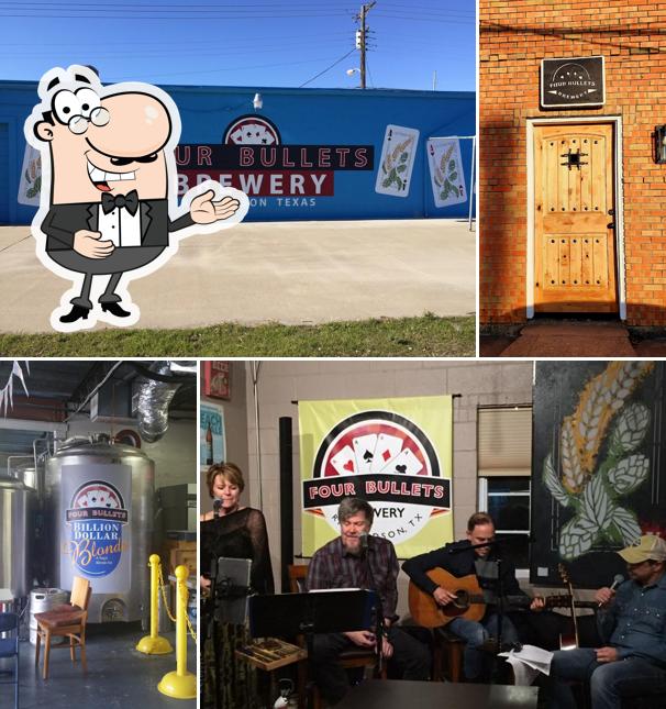 Pub y bar Four Bullets Brewery, Richardson - Carta del restaurante y ...
