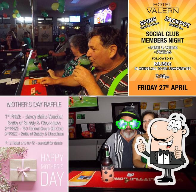 Valern Hotel, Moonah - Restaurant menu, prices and reviews