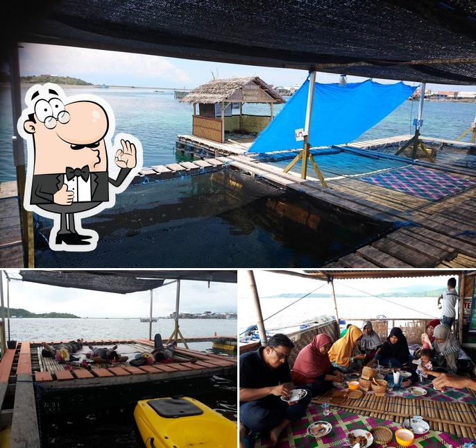 Restaurante Resto Apung Pulau Bungin, Bungin Island - Opiniones del ...