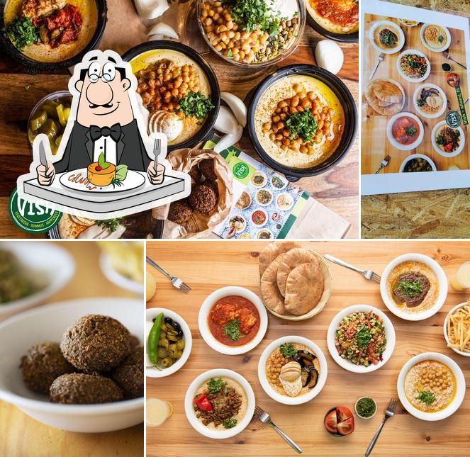 Vish Hummus Surfside in Surfside - Restaurant menu and reviews