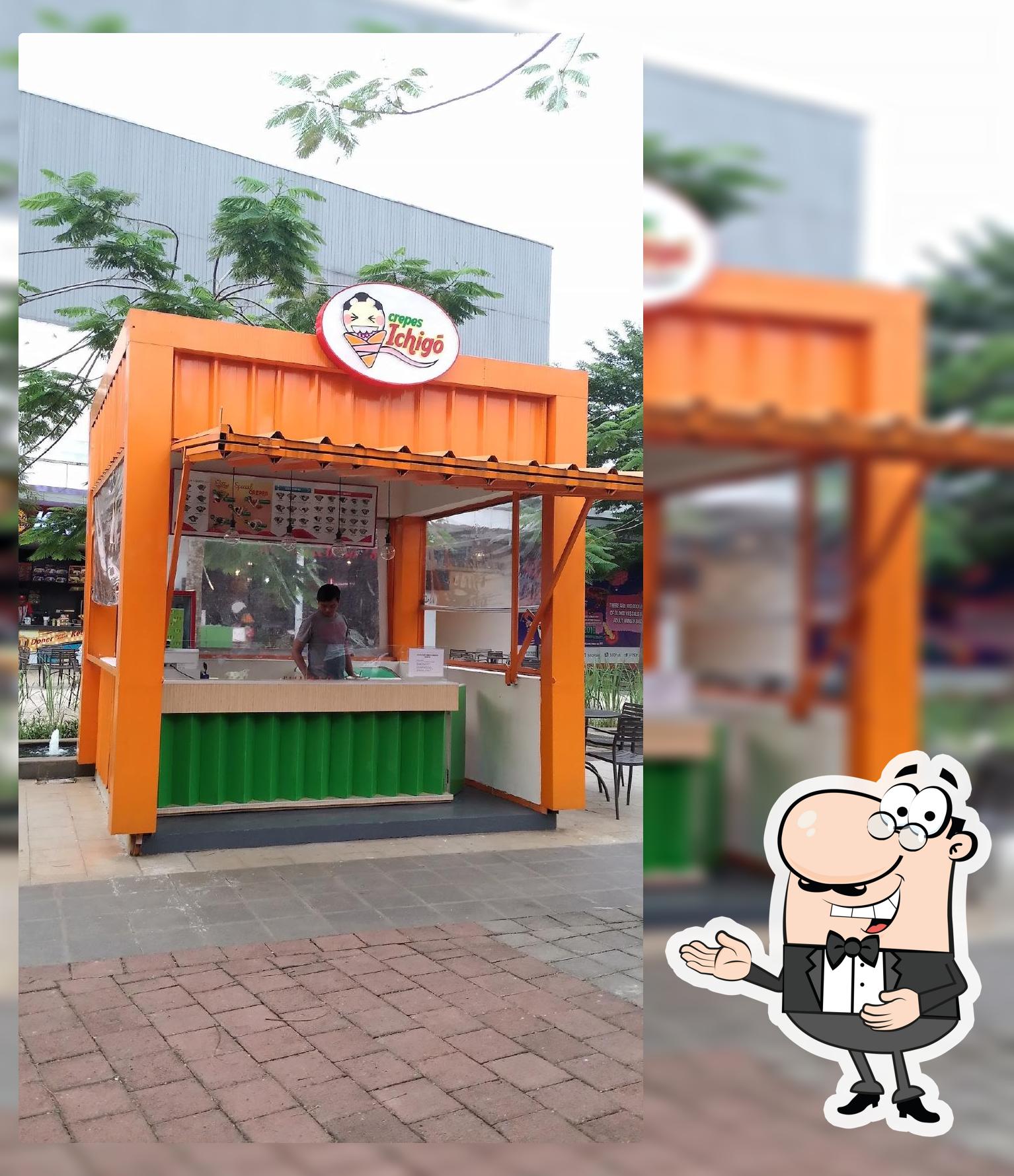 Crepes Ichigo cafeteria, Curug Sangereng