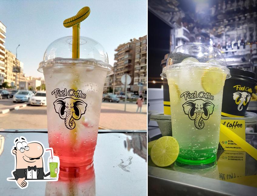 Feel Coffee restaurant, Cairo, 38MH+JHH - Restaurant menu