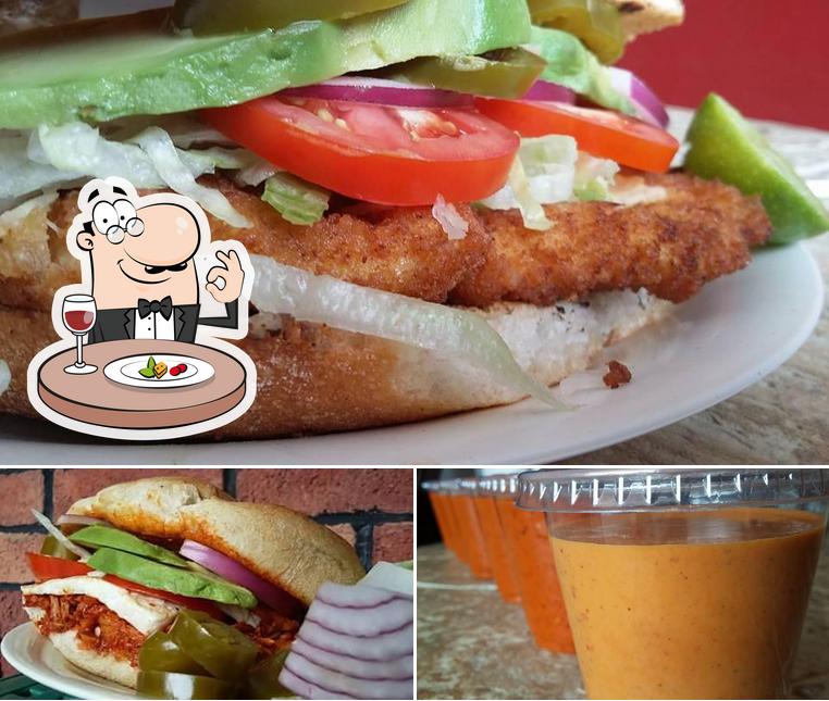 Las fabulosas tortas restaurant, Zamora, (Big burro) Morelos 93 c Plaza ...
