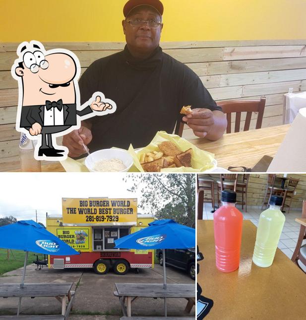 Big burger world, 6078 N Fry Rd Suite C in Houston - Restaurant menu ...