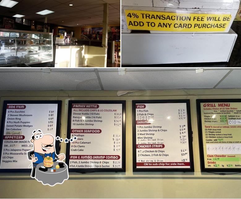 H Salt Fish & Chips, Orange - Restaurant menu, prices and reviews
