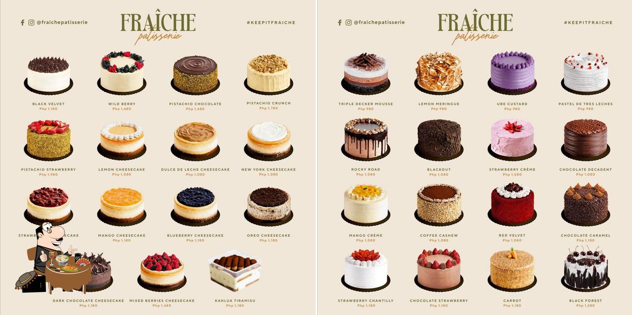 Fraiche Patisserie, Quezon City - Restaurant menu, prices and reviews