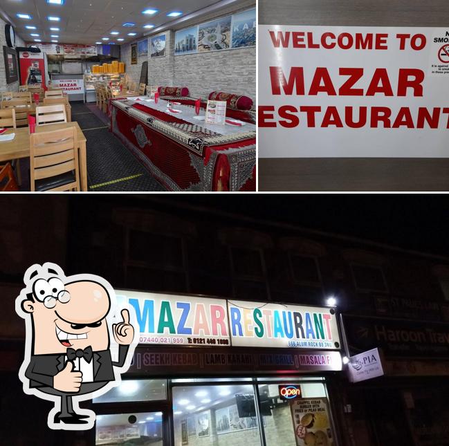 Mazar Restaurant, Birmingham - Restaurant menu, prices and reviews
