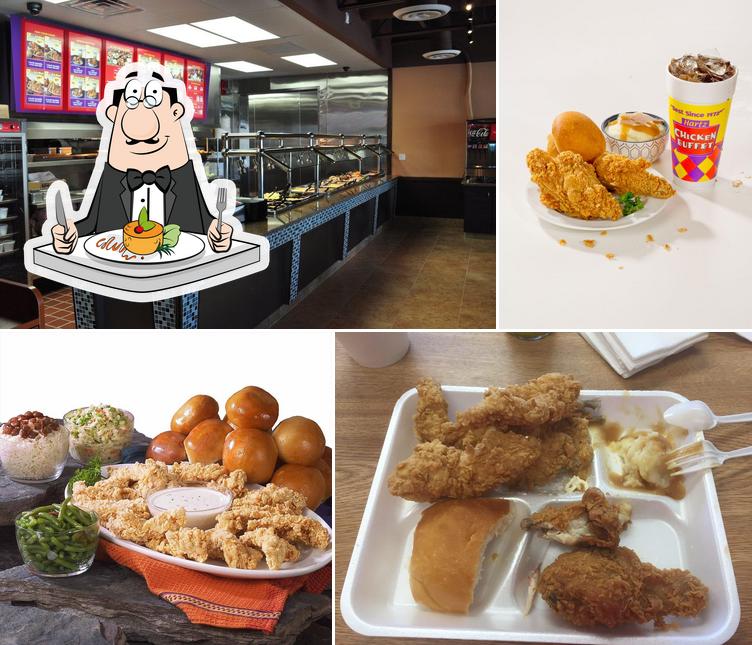 Hartz Chicken Buffet, 14302 Westheimer Rd in Houston - Restaurant menu ...