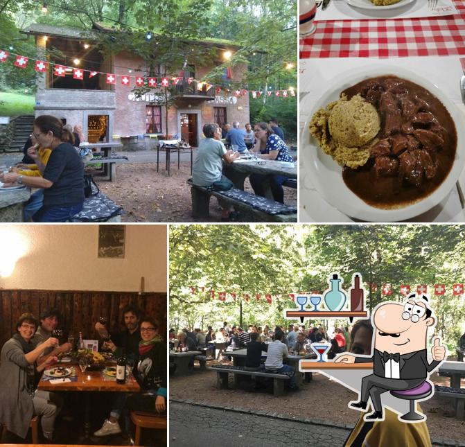 Ristorante Grotto Bassa, Lumino - European restaurant menu and reviews