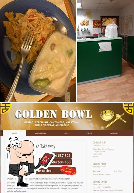 Golden Bowl - Chinese, Northampton - Restaurant menu, prices and reviews