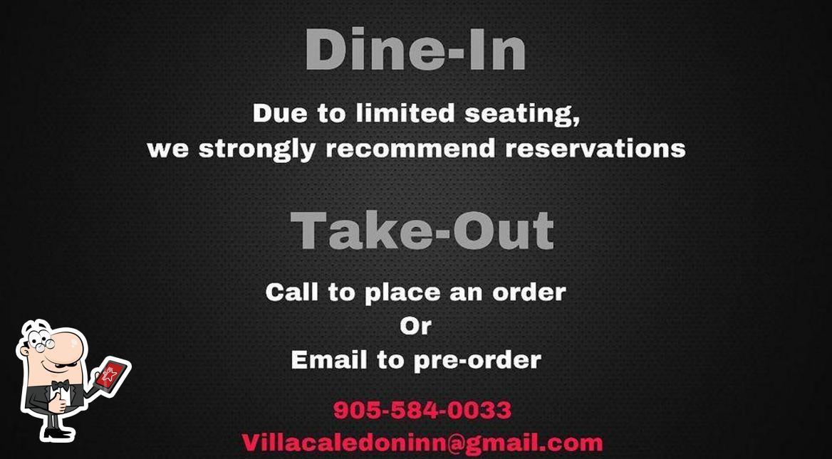 Villa Caledon Inn in Caledon - Restaurant menu and reviews