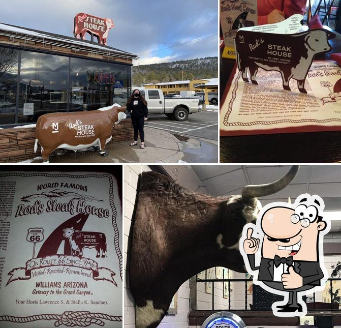 Rod's Steak House, Williams - Restaurant menu, prices and reviews