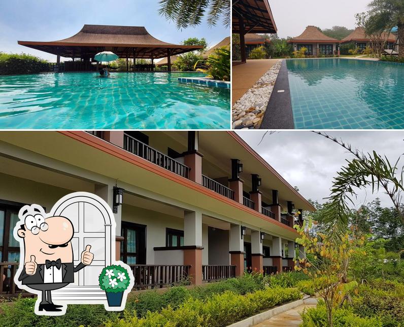 ภูชมหมอก รีสอร์ท สังขละบุรี Poochommhok Resort, Nong Lu - Menú del ...
